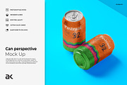Can Perspective Mockup, a Packaging Mockup by kapor - hunap studio