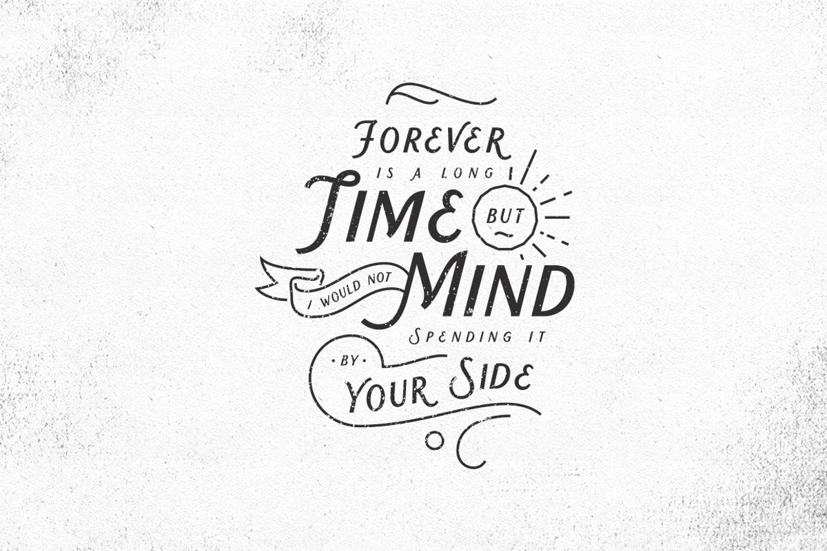 Favor Typeface, a Font by hampura