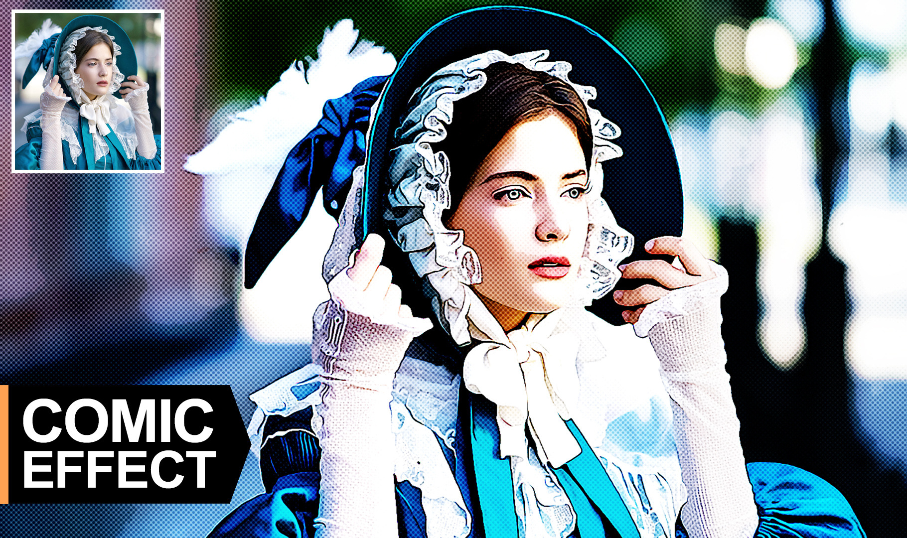 Comic Effect PS Action, an Action Add-On by PSD Action