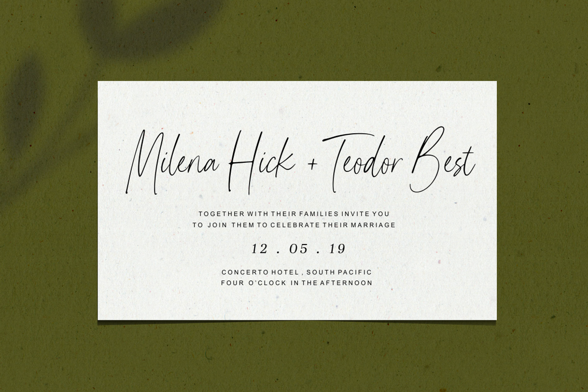 Walkout - Handwritten Font, a Script Font by Sronstudio