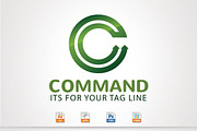 COMMAND, a Branding & Logo Template by stock6design | Creative Market