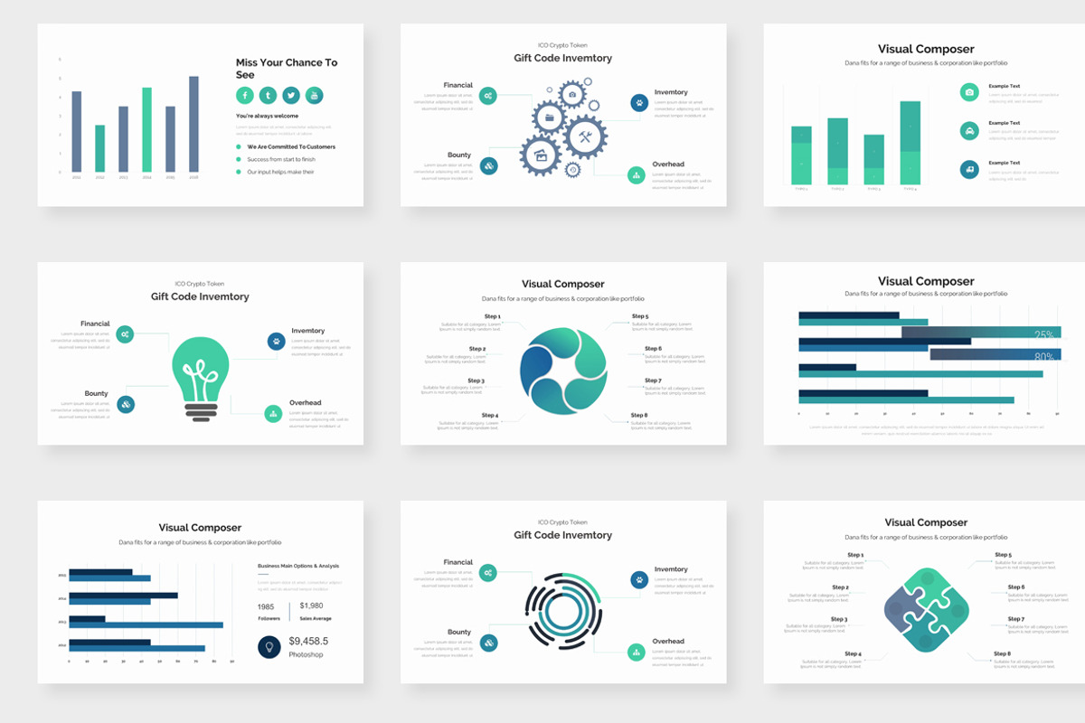Process Overview Powerpoint Template, a Presentation Template by One ...