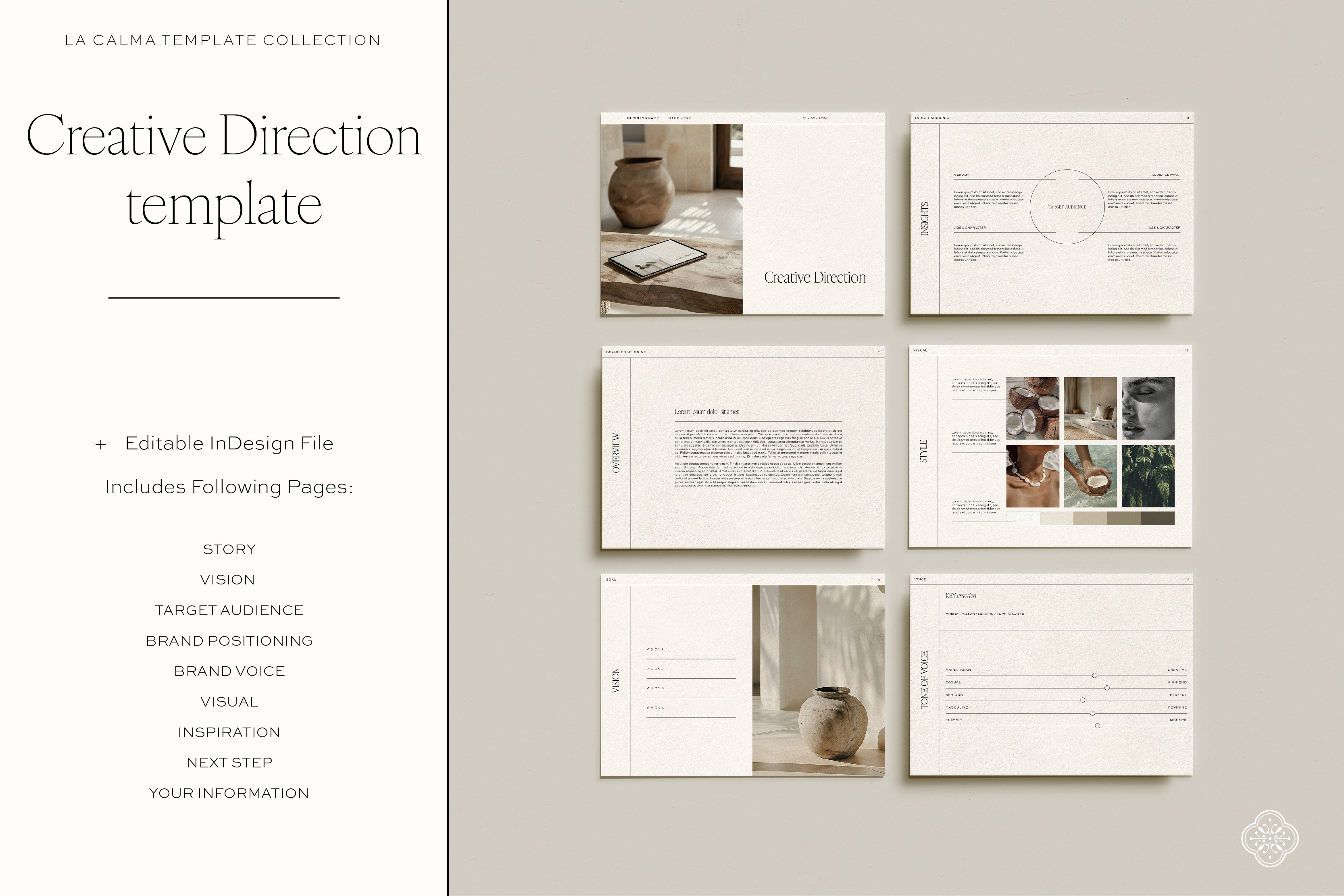 La Calma - Design Direction Template, a Presentation Template by Alubia ...