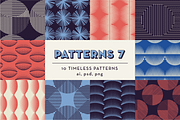 PATTERNS 7: 10 Geometric Patterns, a Pattern Graphic by kloroform ...