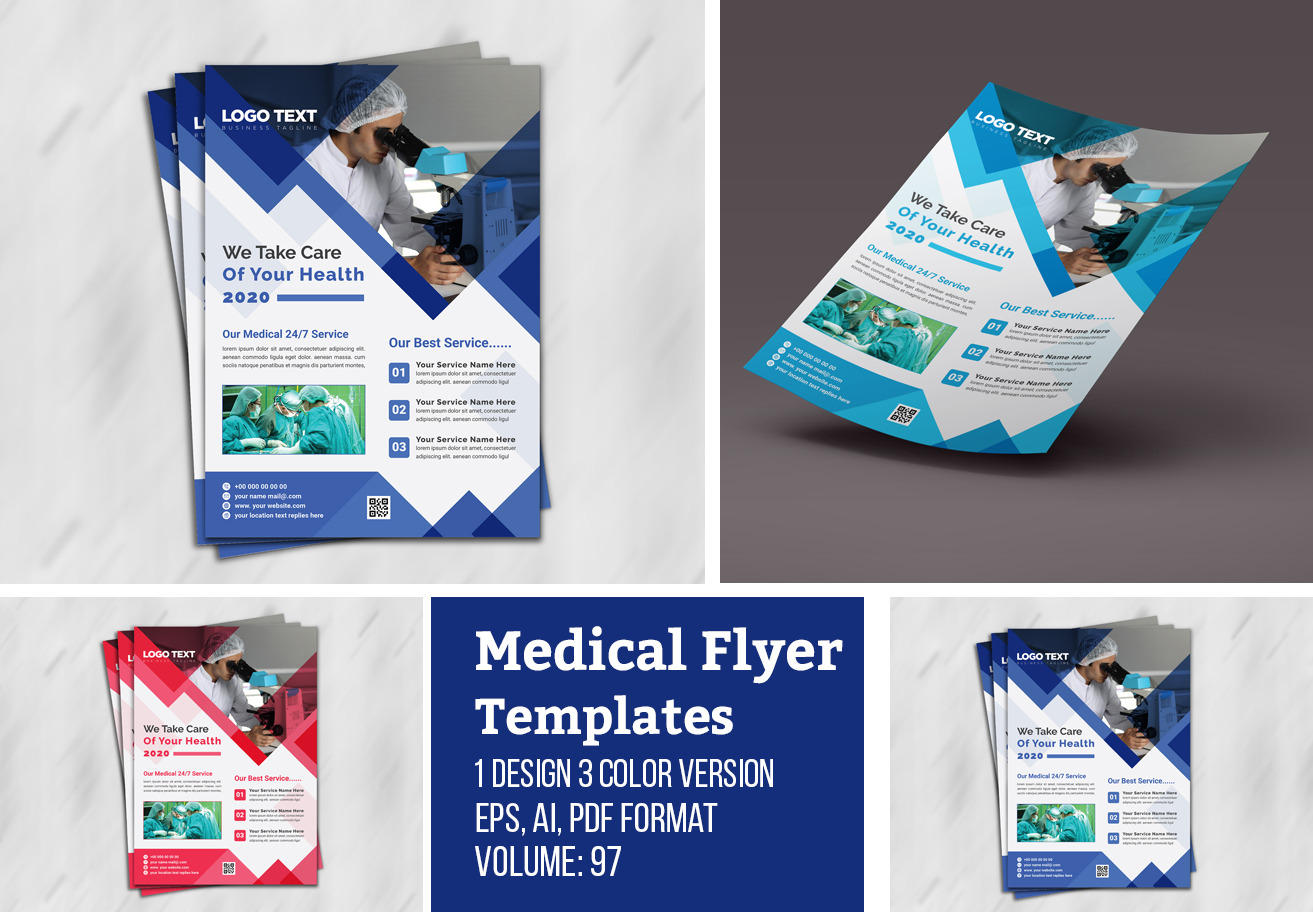 Healthcare Flyer Template, a Flyer Template by MRI STUDIO