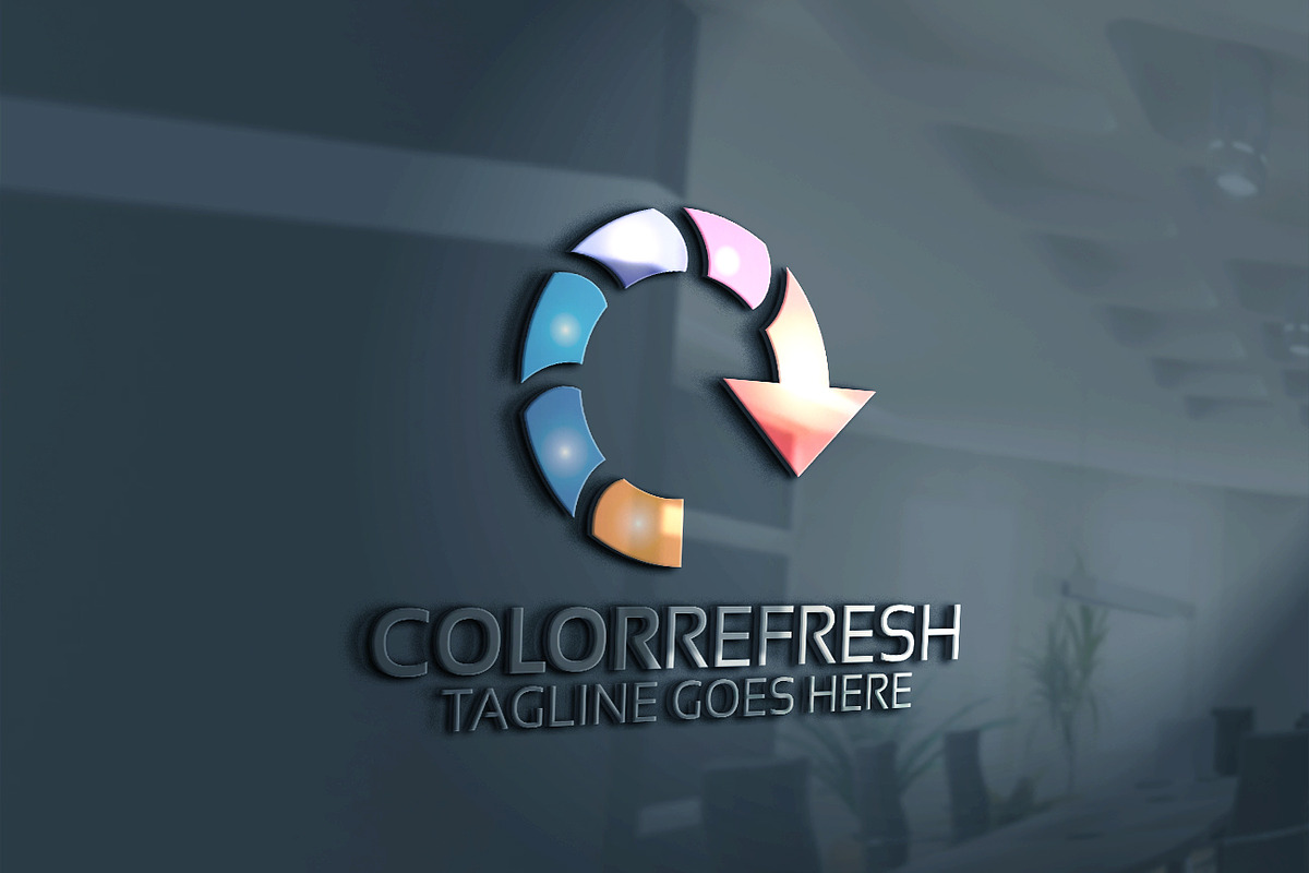 Refresh Logo, a Branding & Logo Template by Josuf Media