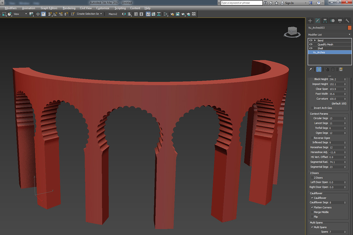 MCG Arches, an Object 3D Model by Candy Shop