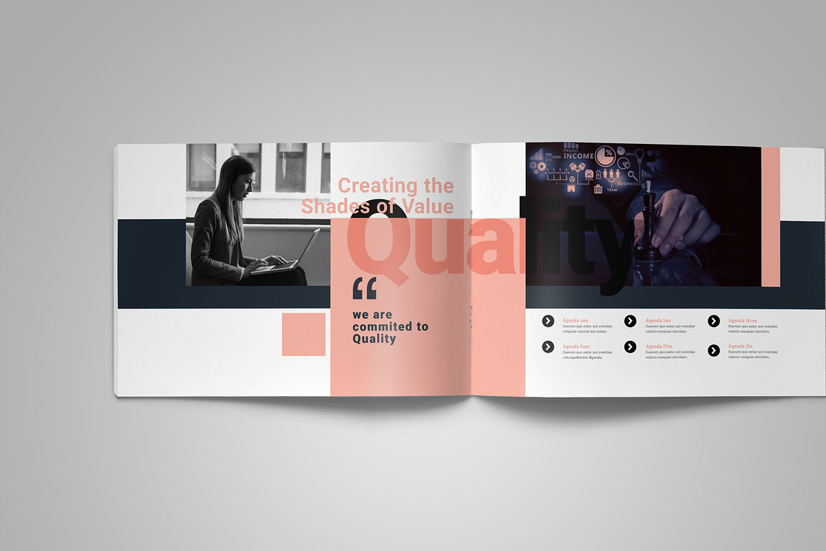 Horizontal Brochure, a Brochure Template by Elite_Standard