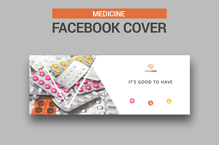 Medicine - Facebook Cover | Social Media Templates ~ Creative Market