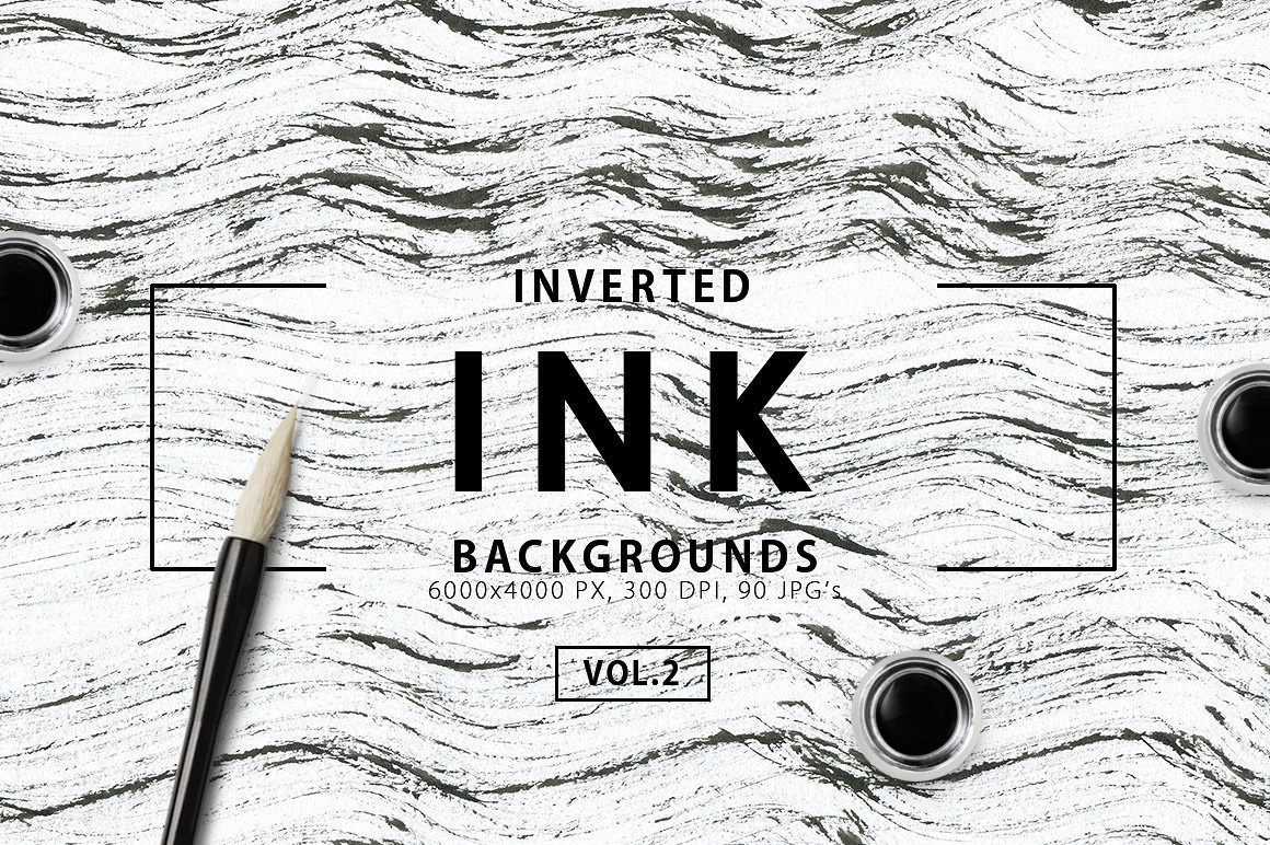 Inverted Black Ink Backgrounds 2, a Texture Graphic by ArtistMef ...