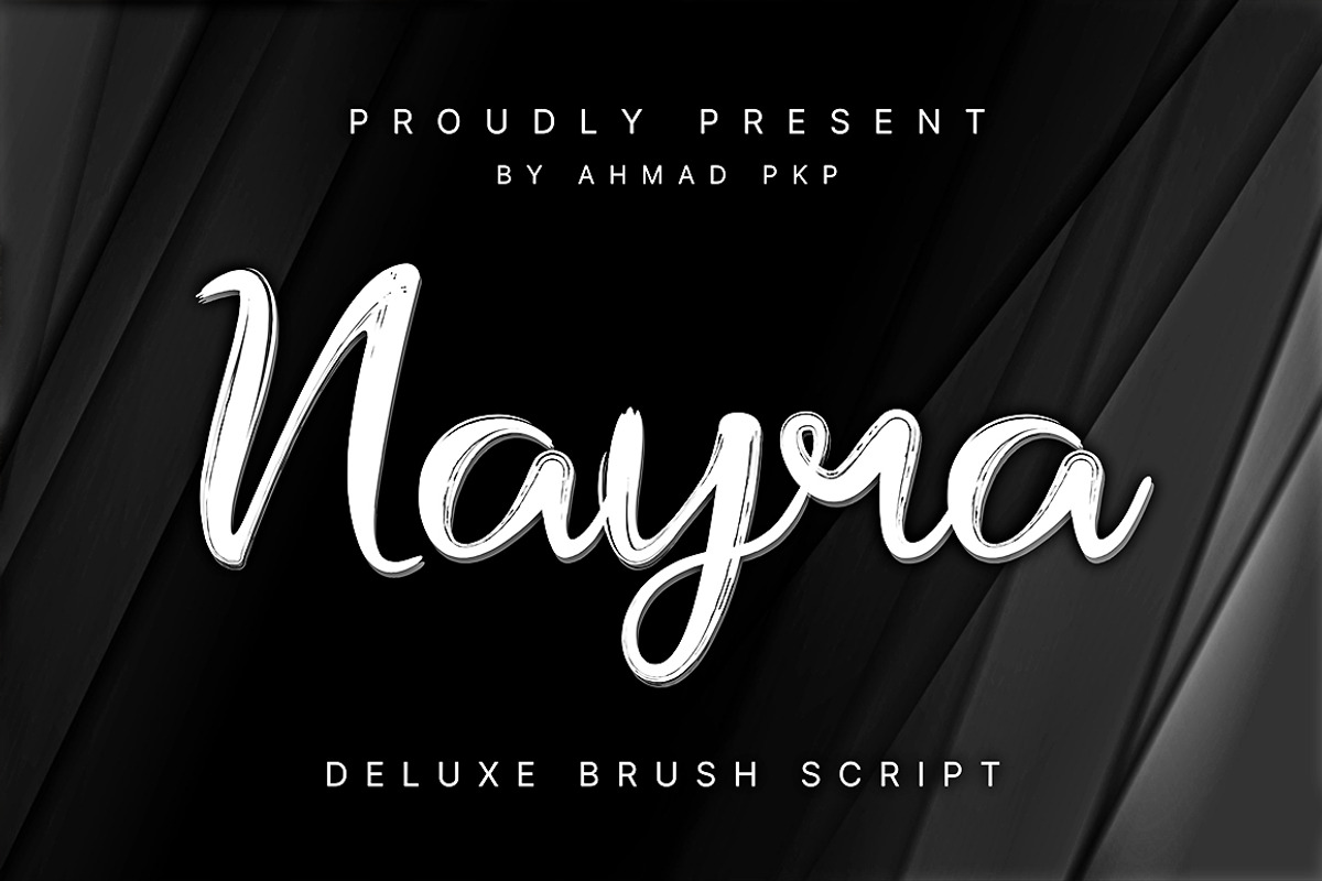 Nayra Font - Modern Script | Creative Market