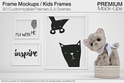Kids Frames, a Product Mockup by mock-ups
