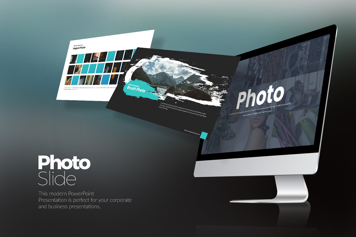 Photo PowerPoint Presentation, a Presentation Template by Stock Shape