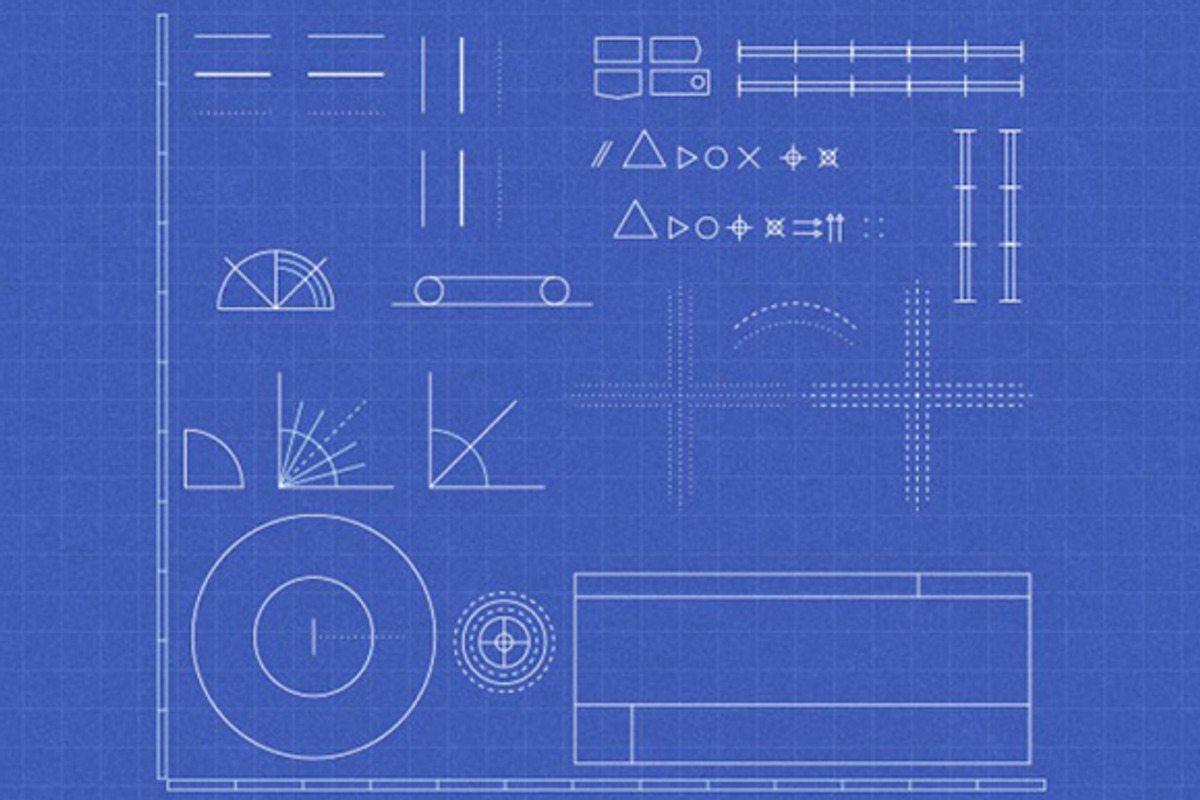 Blueprint Mega Bundle, a Pattern Graphic by Medialoot