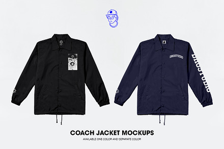 5 Coach Jacket - Mockup | Hoodie Mockups ~ Creative Market