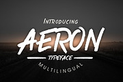 Aeron Typeface, a Font by khurasan