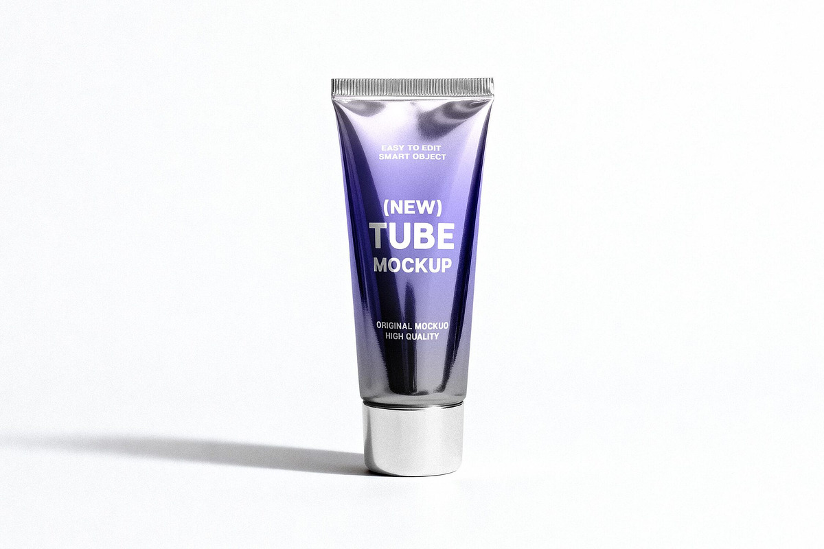 Cosmetic Tube Mockup, a Packaging Mockup by Design Squad