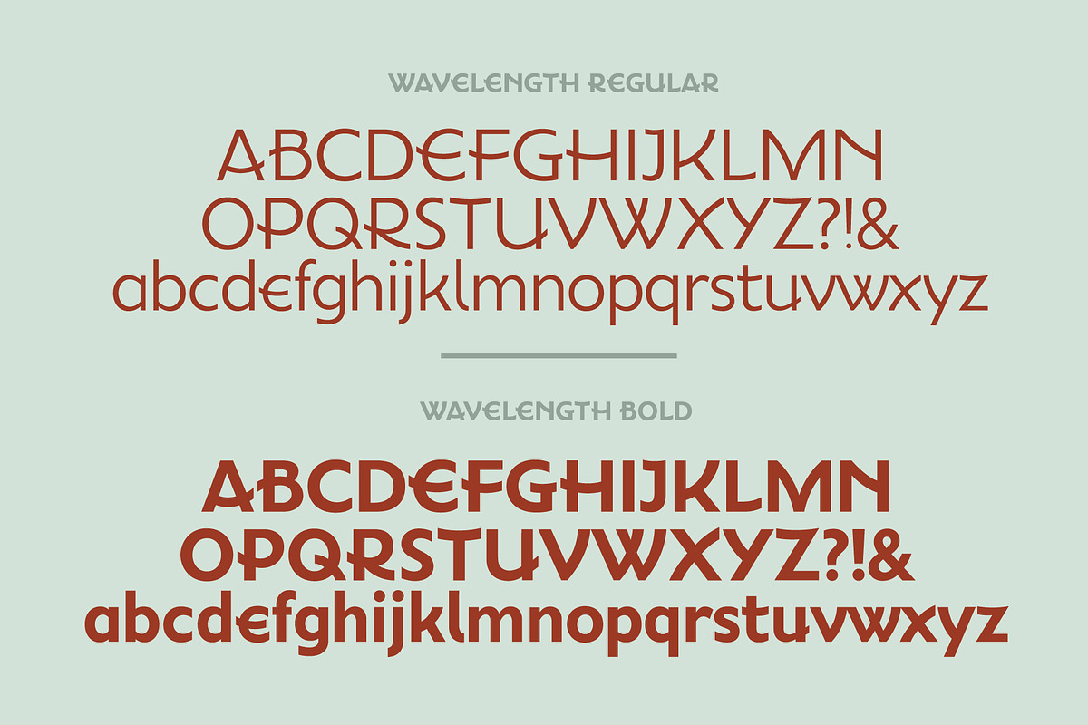 Wavelength Font Family Lite