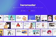 Multipurpose Website Hero UI Kit, an UI Kit Template by peterdraw ...