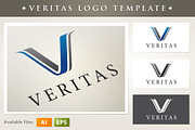 Veritas Logo, a Branding & Logo Template by mikailain
