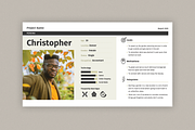 User Research Persona Template