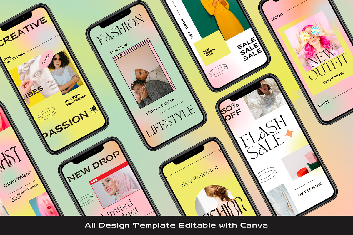 Nordic Canva Social media Pack, a Social Media Template by Dirtytemp Studio