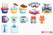 Father's day clipart, Dad clipart