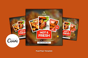 Chicken Fast Food Canva Template, a Social Media Template by MK Creatives