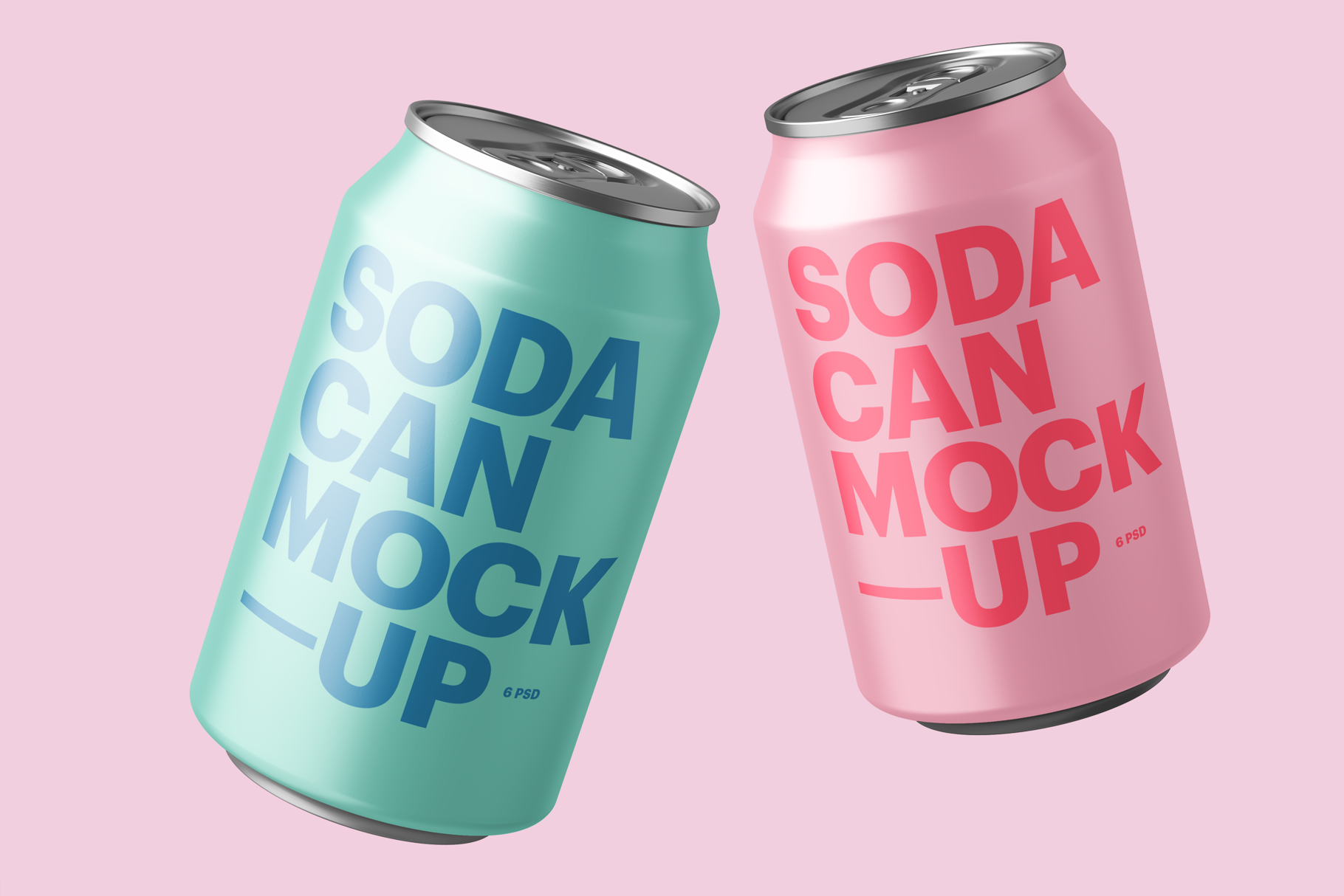 Soda Can Mockup, a Packaging Mockup by GraphicWave
