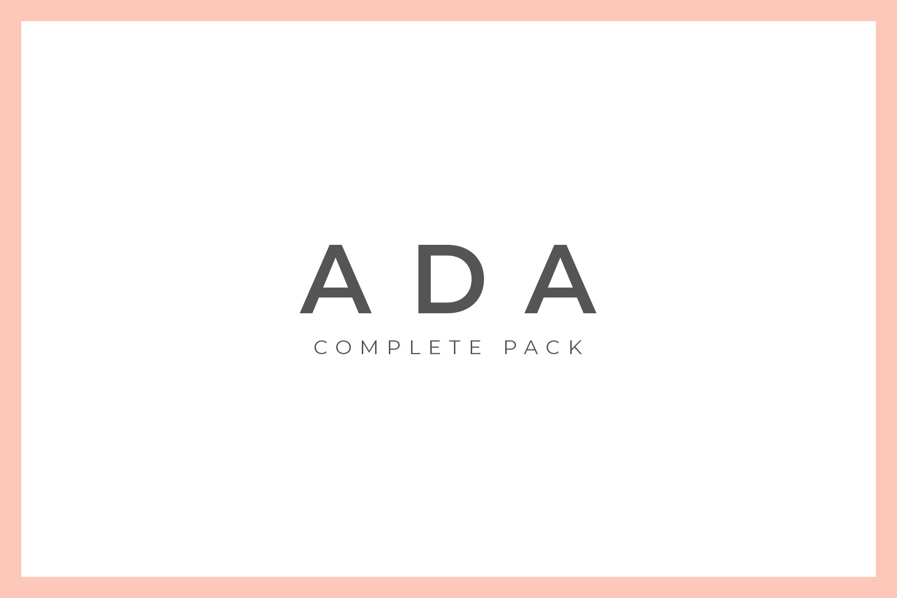 Ada Complete Pack, a Presentation Template by SlideStation