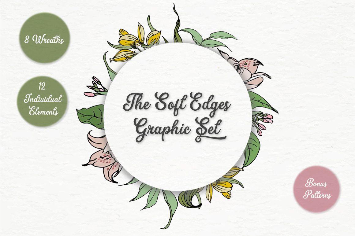 The Soft Edges Graphic Set, a Graphic by Simple Monday Design