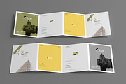 A4 Four Fold Brochure Mockups, a Print Template by pmvch