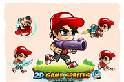 2D Game Character Sprites, an Illustration by DionArtworks