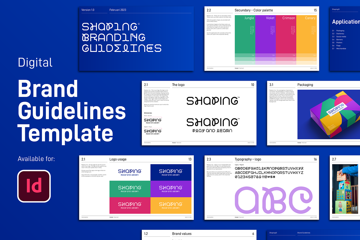 Shape | Brand Guidelines Template