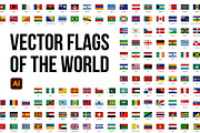 Vector Flags of the World, an Object Graphic by Loudoun Design Co.