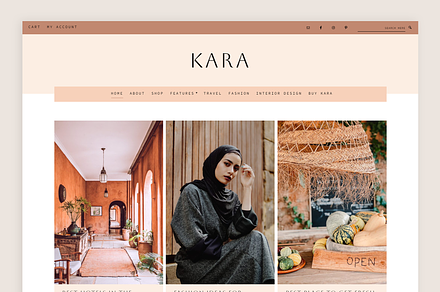 Hazel Theme • Genesis Child Theme, a WordPress Template by Code + Coconut