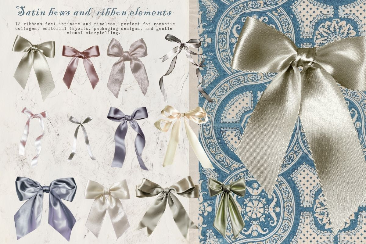 Vintage Frames & Ephemera Collage Kit