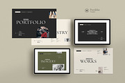 Design Portfolio Landscape Template, a Brochure Template by PrintIdea