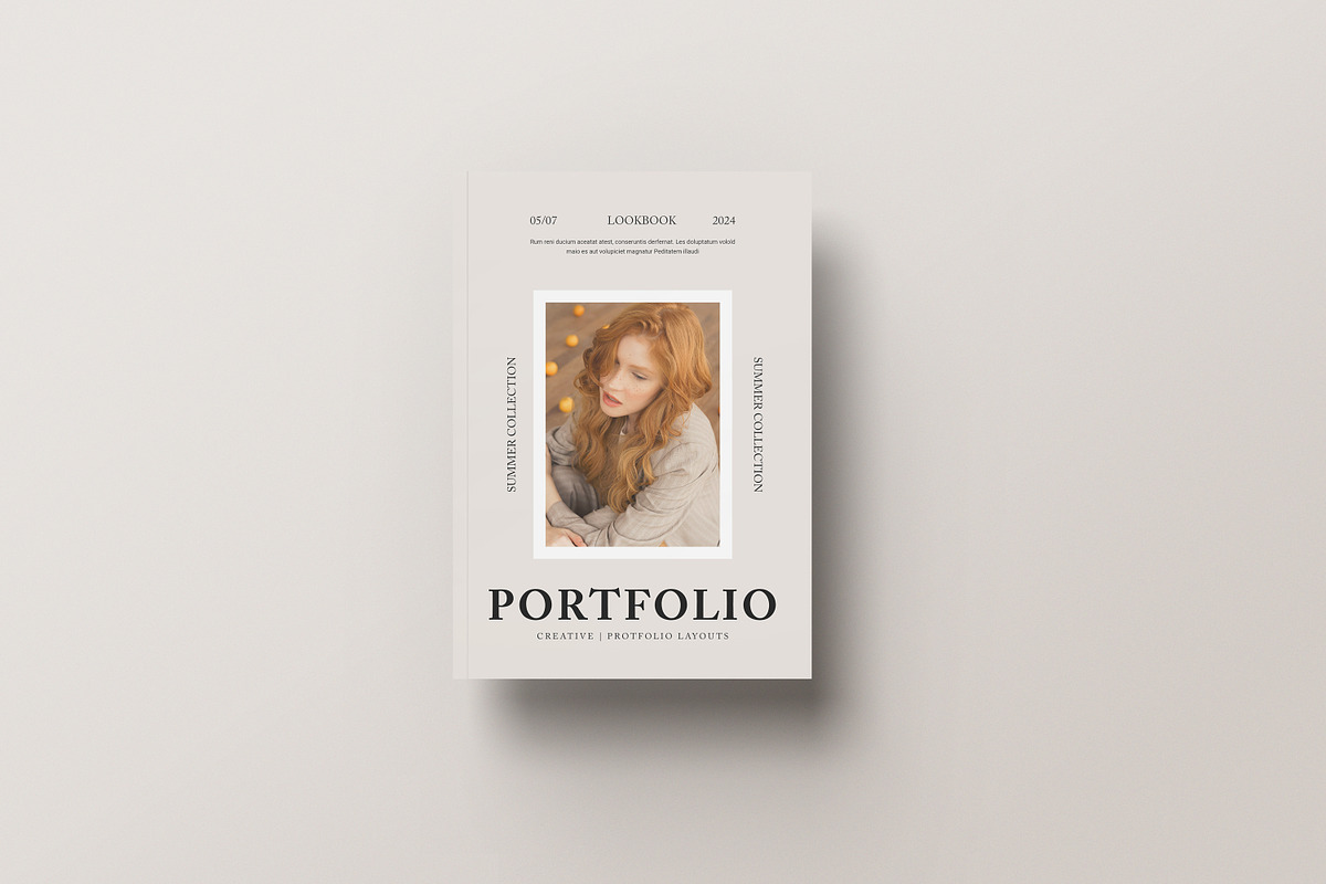 Clean Portfolio Template, a Brochure Template by evgenystudio