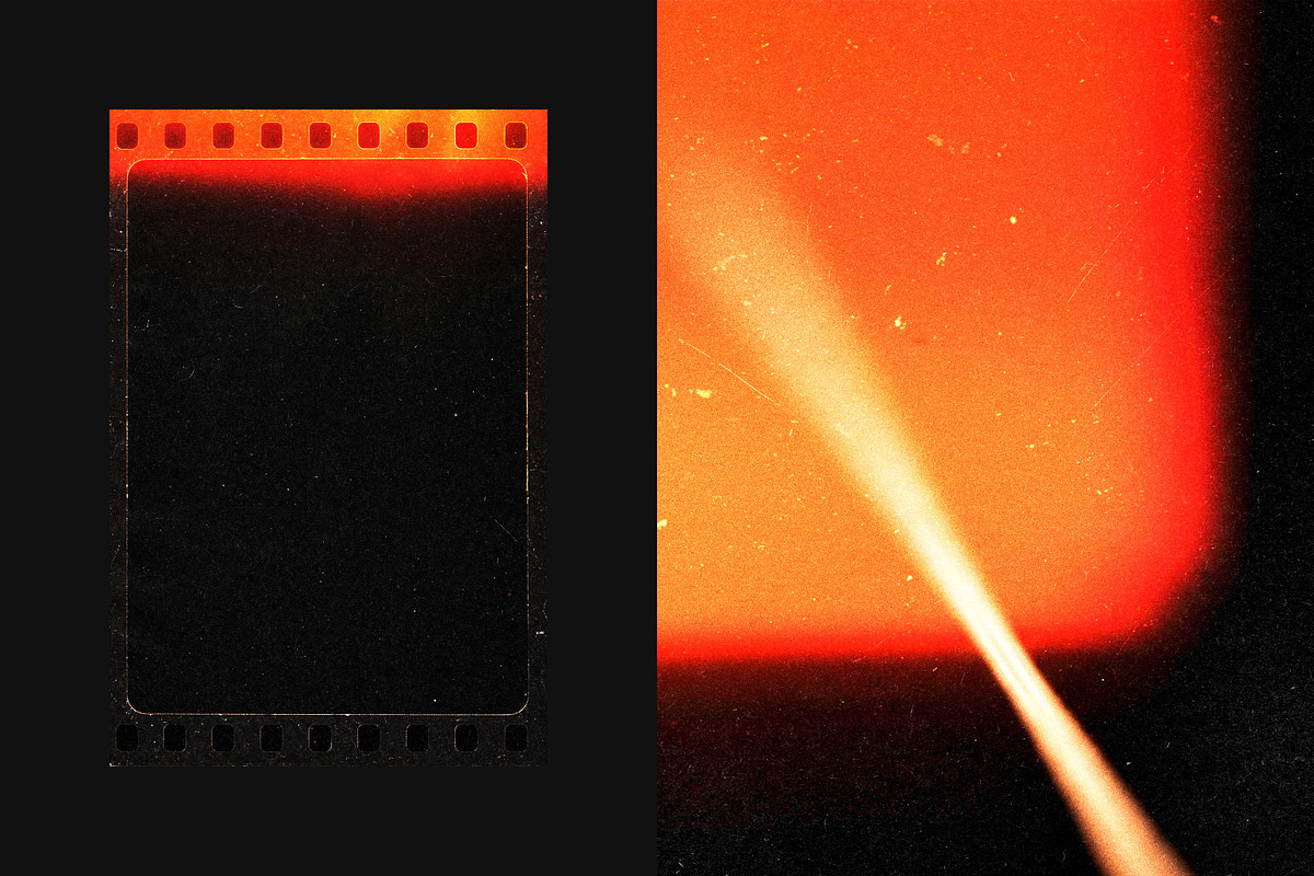 Old Film Burn Overlay Bundle, a Texture Graphic by pixelbuddha.net