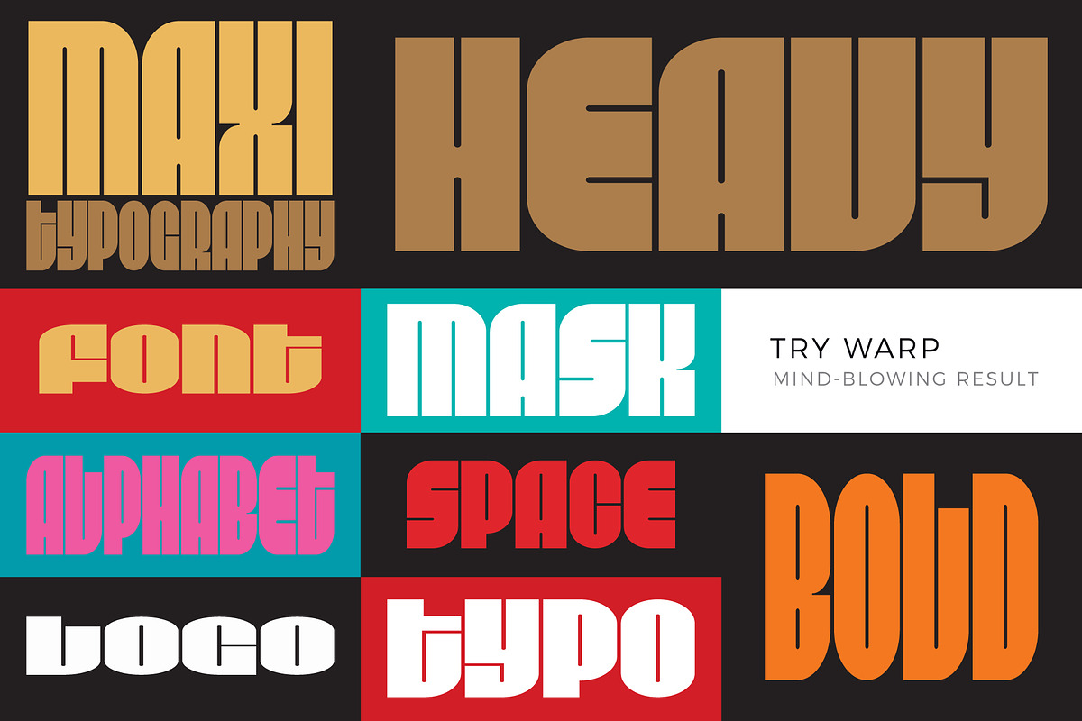 Space Headline Font, a Symbol Font by artyway