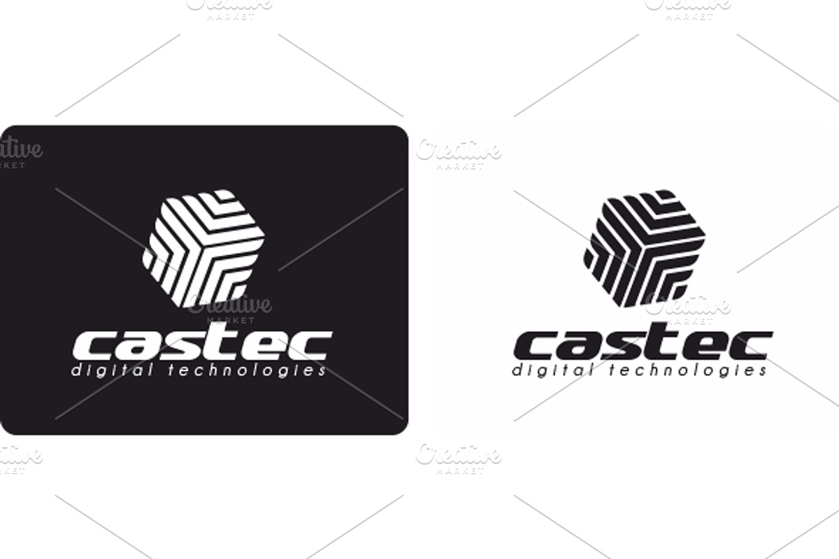 Castec Technologies Logo Design, a Branding & Logo Template by free2fonts