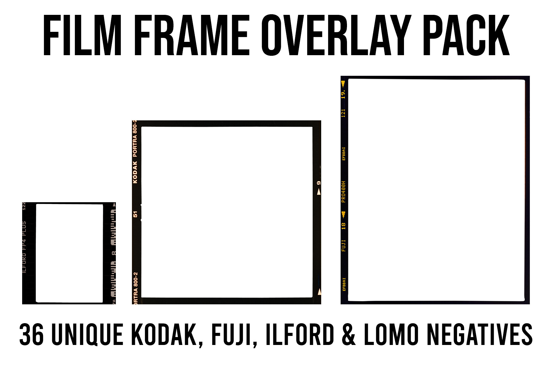 Film Frame Overlay Pack | Creative Market