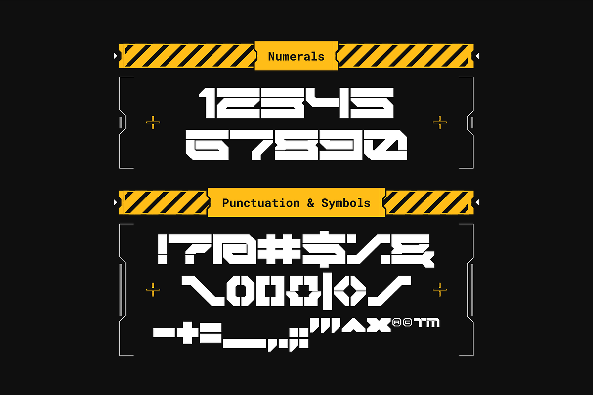 NEMESYS - Futuristic Cyberpunk Font, a Font by Enxyclo Studio