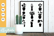 Vase SVG Cut File - Vases SVG Cut, a Decorative Illustration by illuztrate