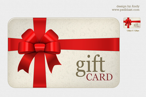 High Resolution Gift Card PSD, a Graphic by psdblast | Creative Market