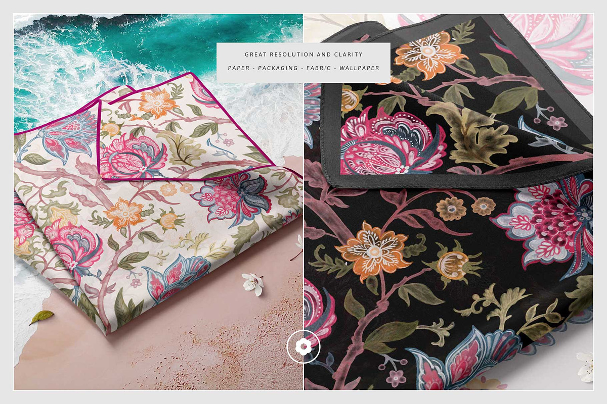 Chintz Pattern, a Pattern Graphic by Artifactory Studios