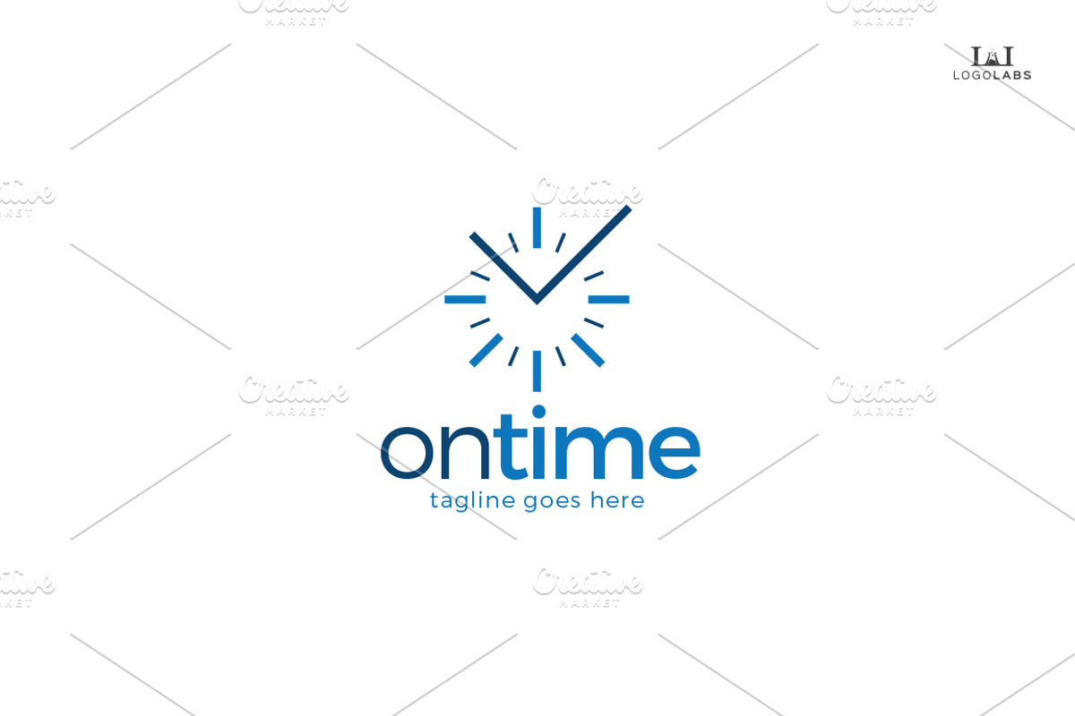 On Time Logo, a Branding & Logo Template by LogoLabs