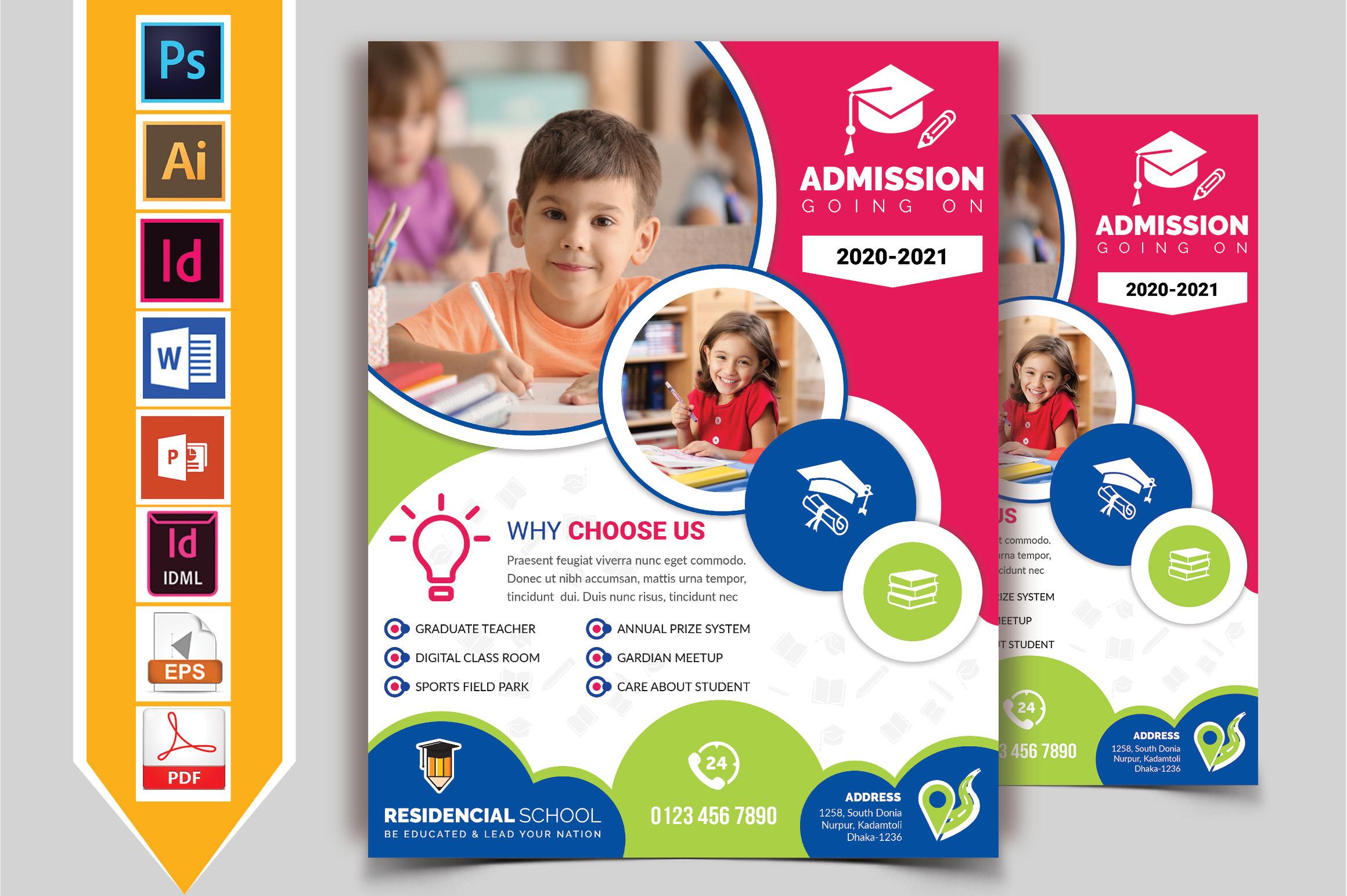 School Flyer Template Vol-05, a Flyer Template by Imagine Design Studio