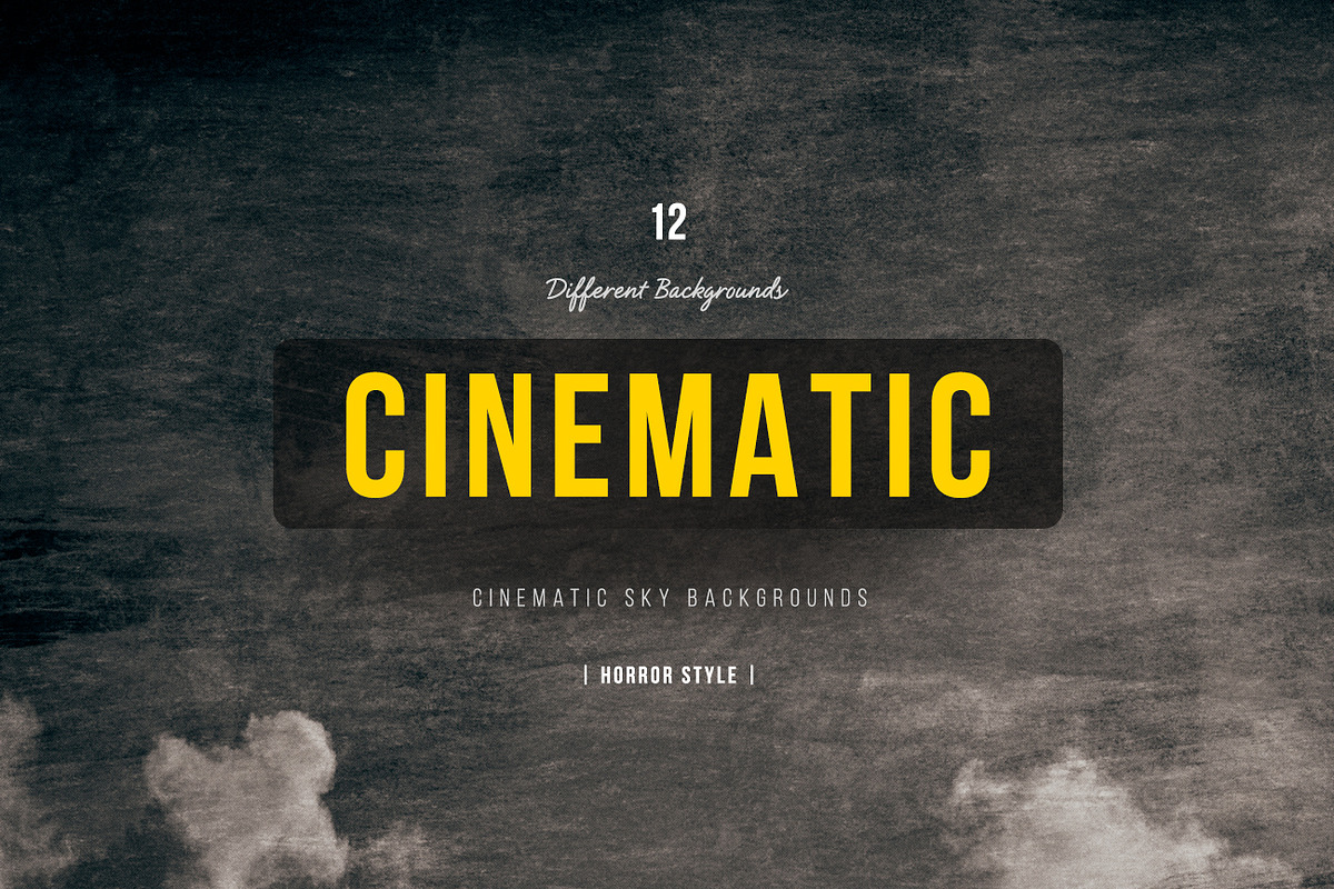 Cinematic Sky Backgrounds, a Texture Graphic by BIBIART